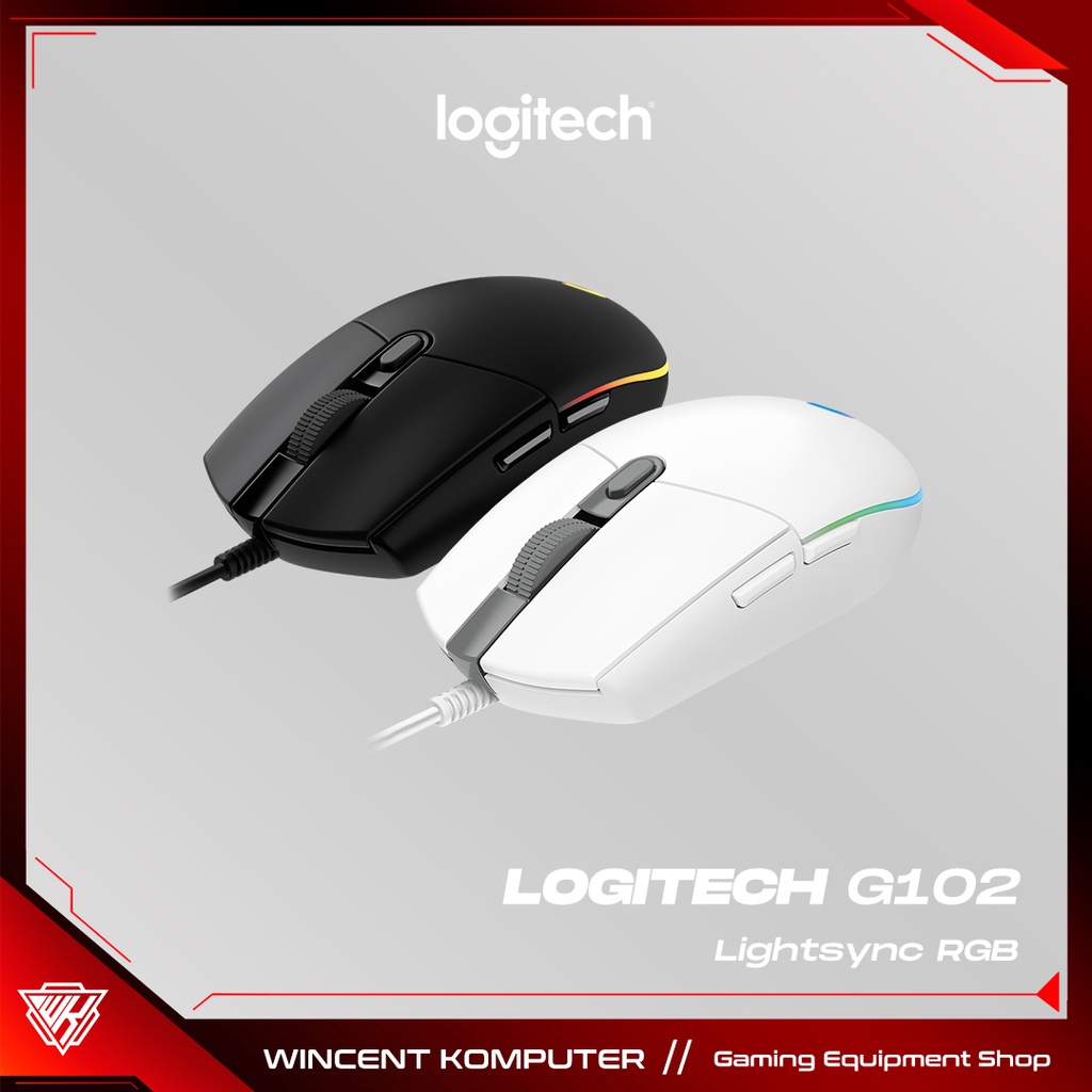 Jual Mouse Gaming Logitech G102 Lightsync RGB | Shopee Indonesia