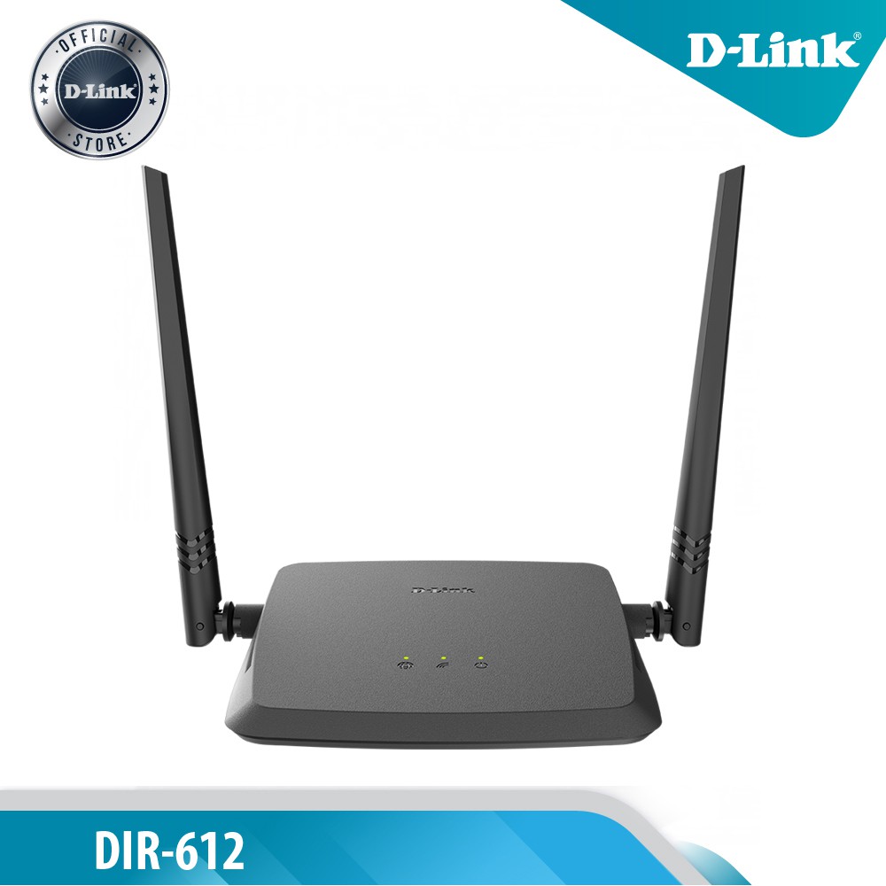 Jual D-Link DIR-612 Wireless N300 Router | Shopee Indonesia