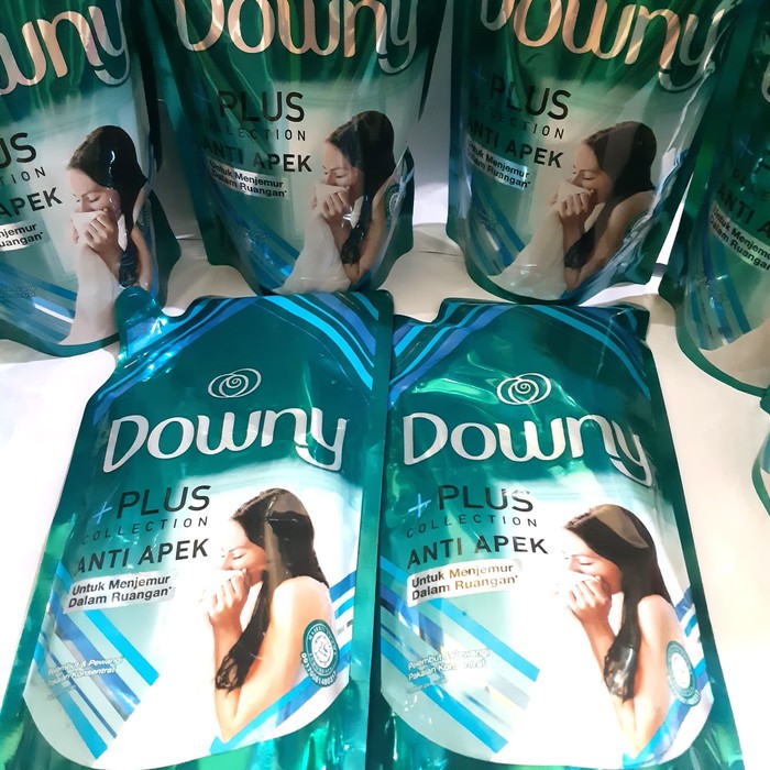 Jual Pelembut dan pewangi pakaian Downy +Plus Anti Apek 650ml | Shopee ...