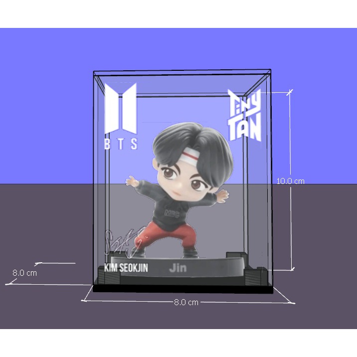 [BOX ACRYLIC] TINY TAN MIC DROP / BOX ACRYLIC TINY TAN / BOX TINY TAN /KPOP MERCH / TINY TAN MIC ...