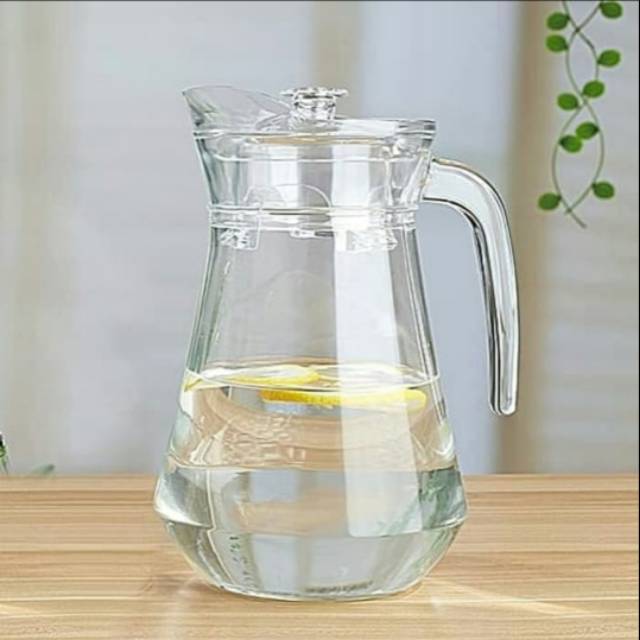 Jual WATER JUG KACA/PITCHER/TEKO KACA/PITCHER GLASS/PITCHER BESAR/JUG ...