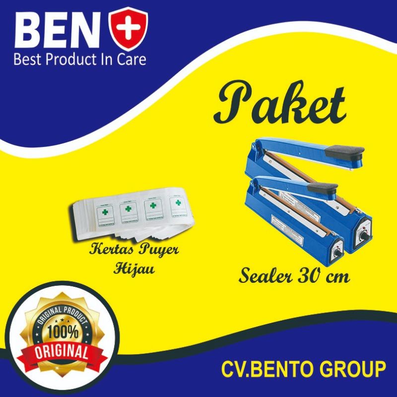 Jual Kertas Puyer Obat Dan Sealer Pres 30cm | Shopee Indonesia