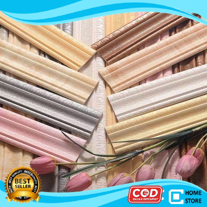 Jual BORDER LIST FOAM 3D Wall Frame List Border Foam Moulding 3D ...