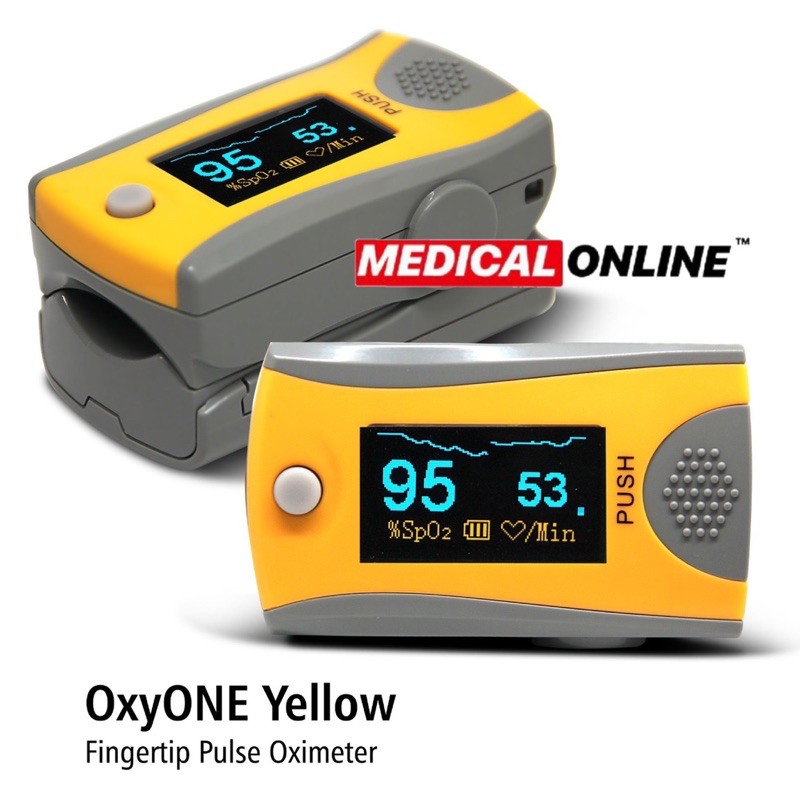 FINGER PULSE OXYMETER OXYONE OXY ONE ONEMED FINGERTIP OXIMETER SATURASI OKSIGEN MEDICAL ONLINE ...