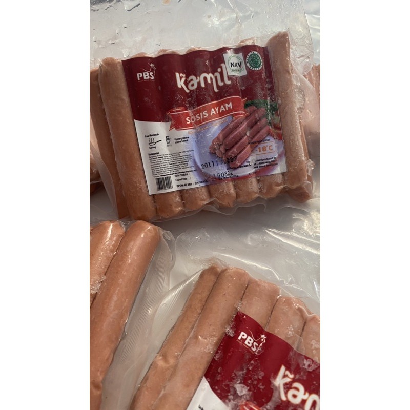 Jual KAMIL - SOSIS AYAM Enak 375gr | Shopee Indonesia