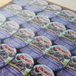 Jual Morin Blueberry / Strawberry / Pineapple / Orange Jam Portion ...