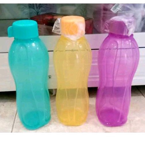 Jual Botol minum eco 1 liter tutup ulir tupperware ecer (1 pcs ...