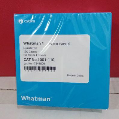 Jual Filter Paper Whatman No.1 Dia.110 mm. Kertas Saring Whatman No.1 ...