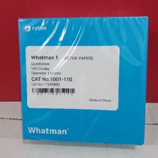 Jual Filter Paper Whatman No.1 Dia.110 mm. Kertas Saring Whatman No.1 ...