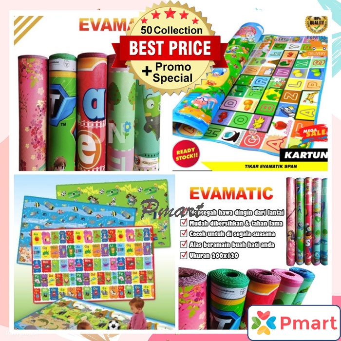 Jual EVAMATIC TIKAR / KARPET EVAMATIC TIKAR EVAMATIC 120x200 / TIKAR ...