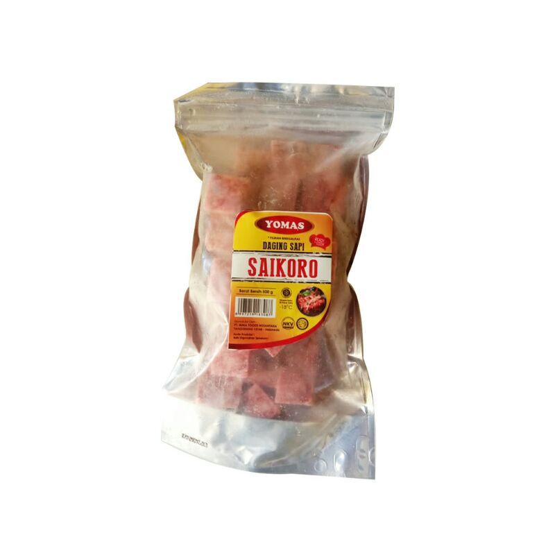 Jual Yomas Beef Saikoro 500g | Daging Sapi Kotak | Shopee Indonesia