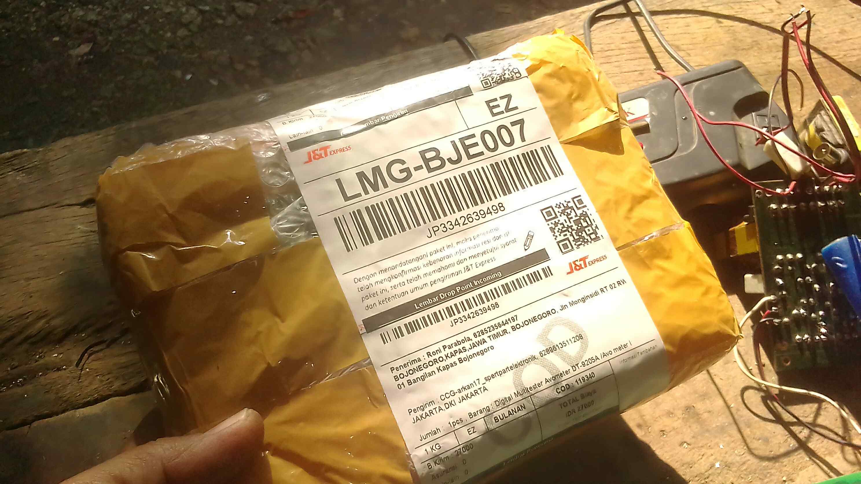 Digital Multitester Avometer DT-9205A /Avo meter layar besar digital ...