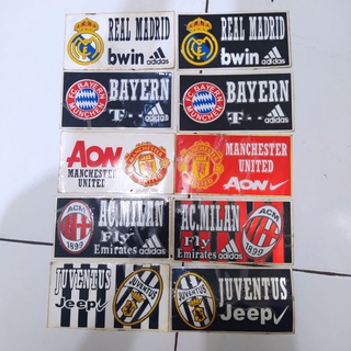Jual stiker cutting sticker club sepak bola | Shopee Indonesia