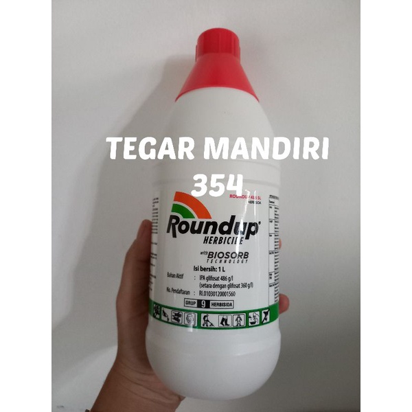 Jual Roundup 486SL 1L Herbisida Pembasmi Rumput Liar rondap 1liter obat ...