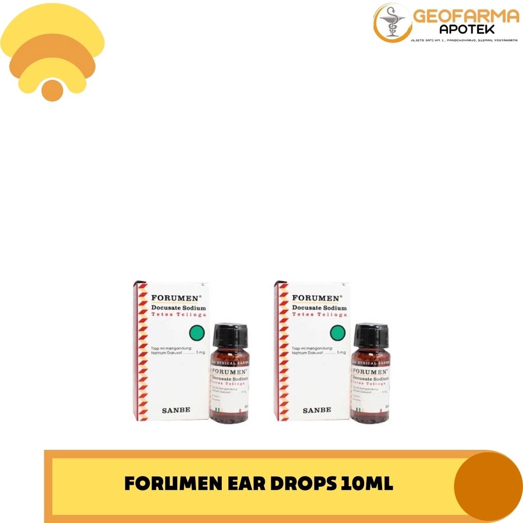 Jual FORUMEN EAR DROPS 10ML CAIRAN TETES TELINGA UNTUK MEMUDAHKAN ...