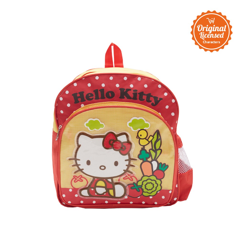 Jual Backpack Hello Kitty Red Yellow | Shopee Indonesia