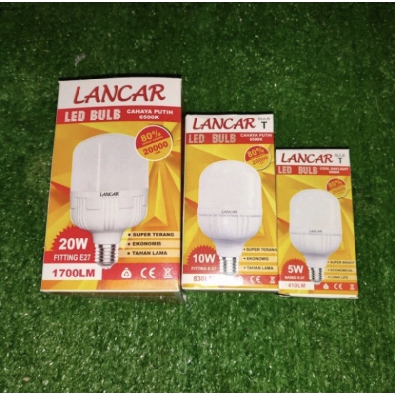 Jual Lancar Lampu Led Tabung Kapsul Ekonomis 5w, 10w, 15w, 20w, 30 Watt Cahaya Putih | Shopee ...