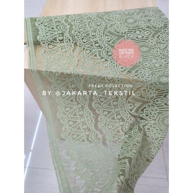 Jual BRUKAT PANEL SEMI FRANCIS BAROK @(2.5M x 1.45M) | Shopee Indonesia