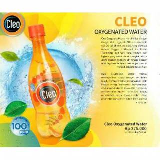 Jual OKSIGEN CLEO OXYGEN AIR MINUM OKSIGEN Indonesia|Shopee Indonesia