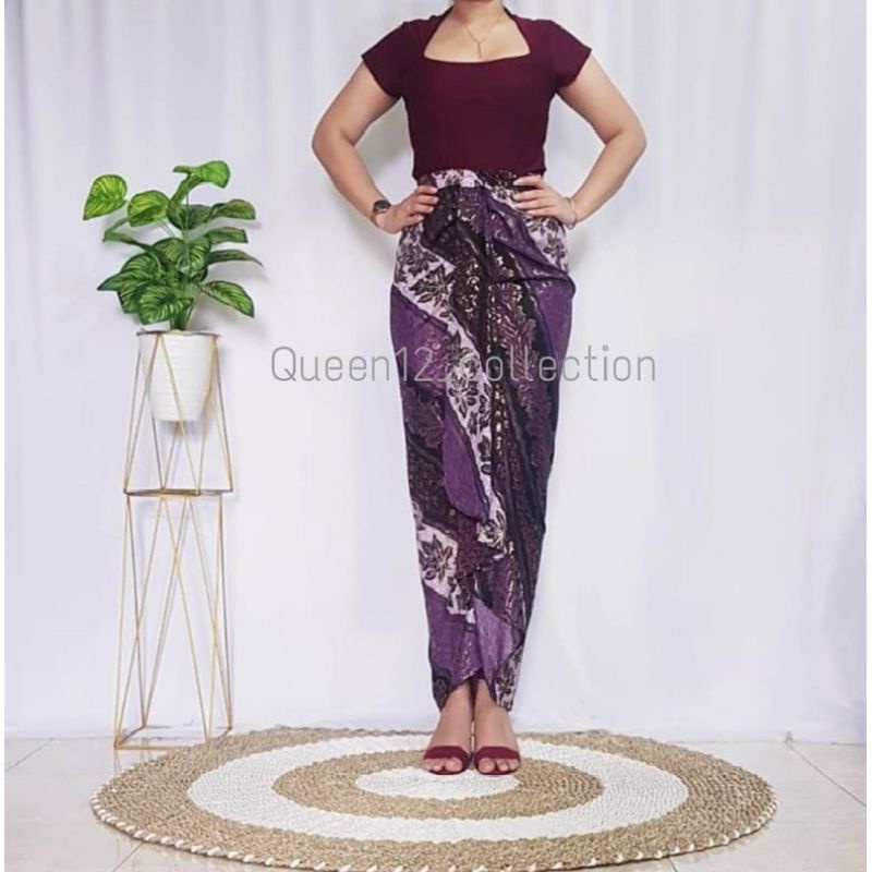 Jual ROK LILIT BATIK INSTAN LANGSUNG PAKAI/ROK RAMPEL | Shopee Indonesia
