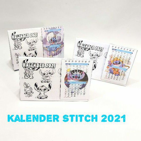 Jual Kalender stitch, kalender lilostitch 2021 | Shopee Indonesia