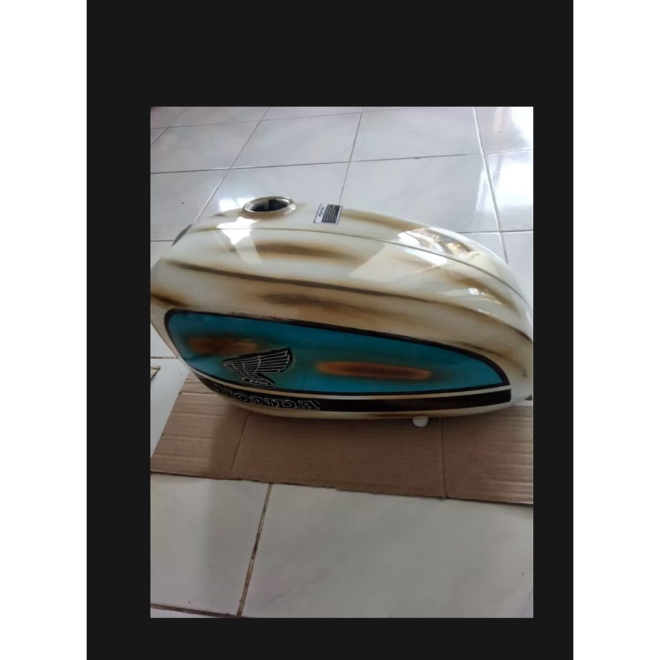 Jual TANGKI CB PUTIH BIRU BLADUS | Shopee Indonesia