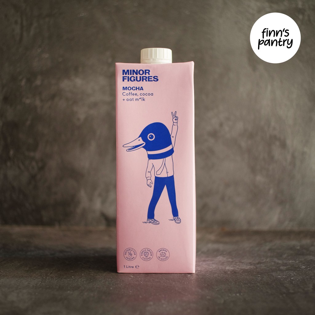 Jual MINOR FIGURES Oat Mocha 1L - Susu Gandum Vegan Dairy-Free | Shopee ...