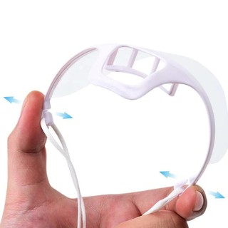 Jual Masker Transparan Mika Restoran Koki Masak Penutup Mulut MUA Mask ...