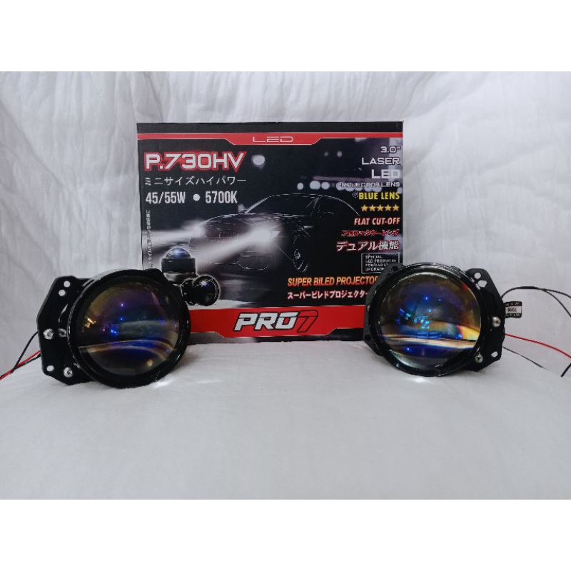 Jual PROJIE LED PRO7 P730HV BLUE LENS | Shopee Indonesia
