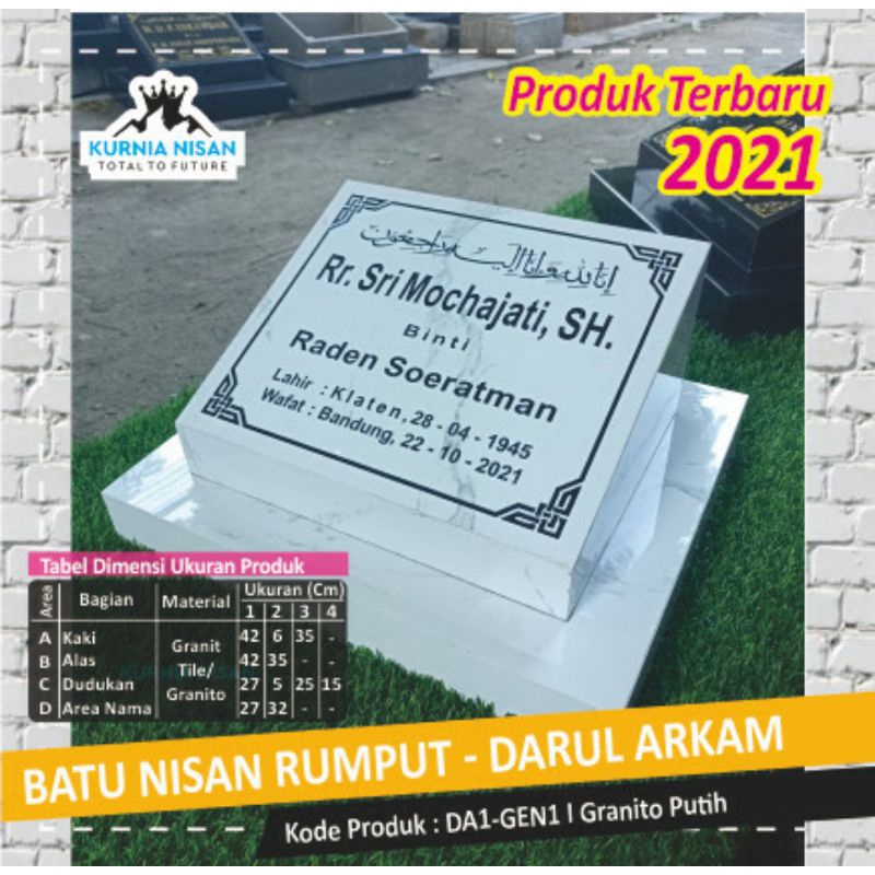 Jual BATU NISAN RUMPUT | TERLENGKAP | Shopee Indonesia