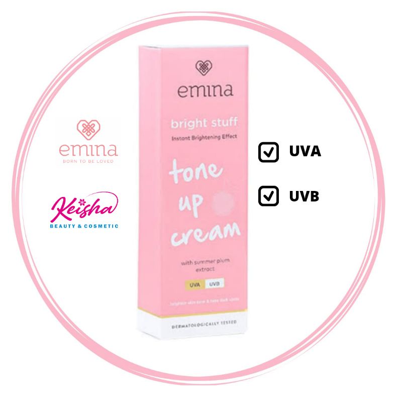 Jual Emina bright stuff tone up cream | Shopee Indonesia