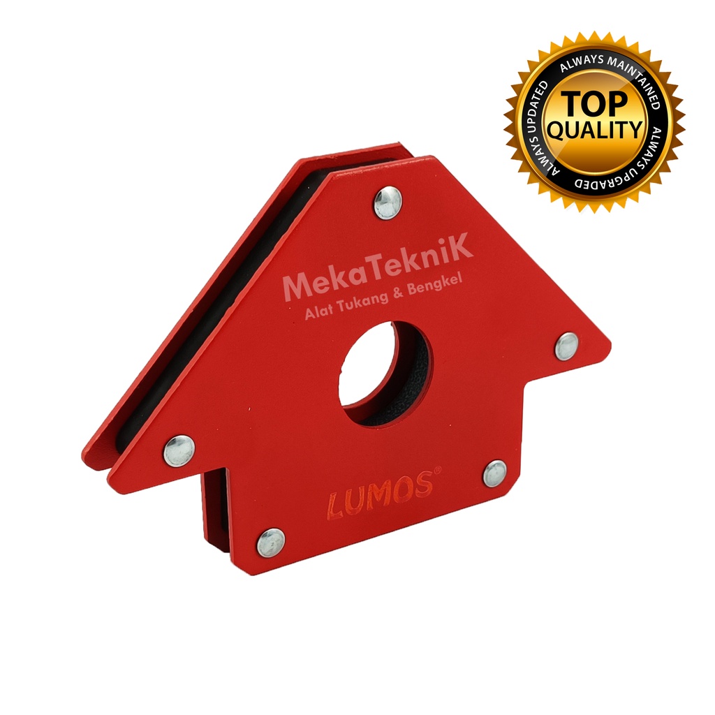 Jual SIKU MAGNET LAS 4" LUMOS / MAGNET SIKU / MAGNET LAS MODEL PANAH ...