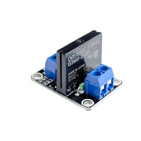 Jual Modul relay Omron 5v 1 Channel Solid State Relay Load 240vAC 2A ...