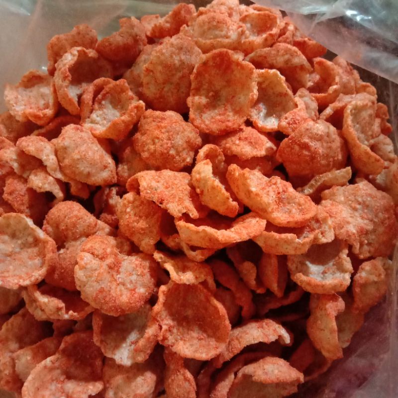 Jual basreng bulat / kerupuk basreng bakso goreng pedas 250gr | Shopee ...
