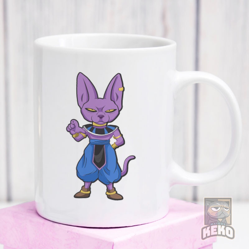 Jual dragon ball beerus Mug Gelas Keramik Unik | Shopee Indonesia