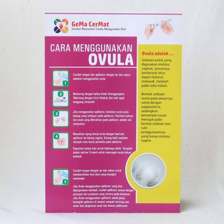 Jual Poster Cara Pemakaian Ovula, Poster Informasi Obat, Poster PIO ...