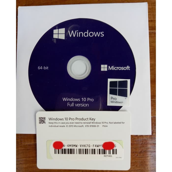 Jual NEW Win 10 Pro Key card FPP Windowss 10 Pro Professional | Shopee Indonesia