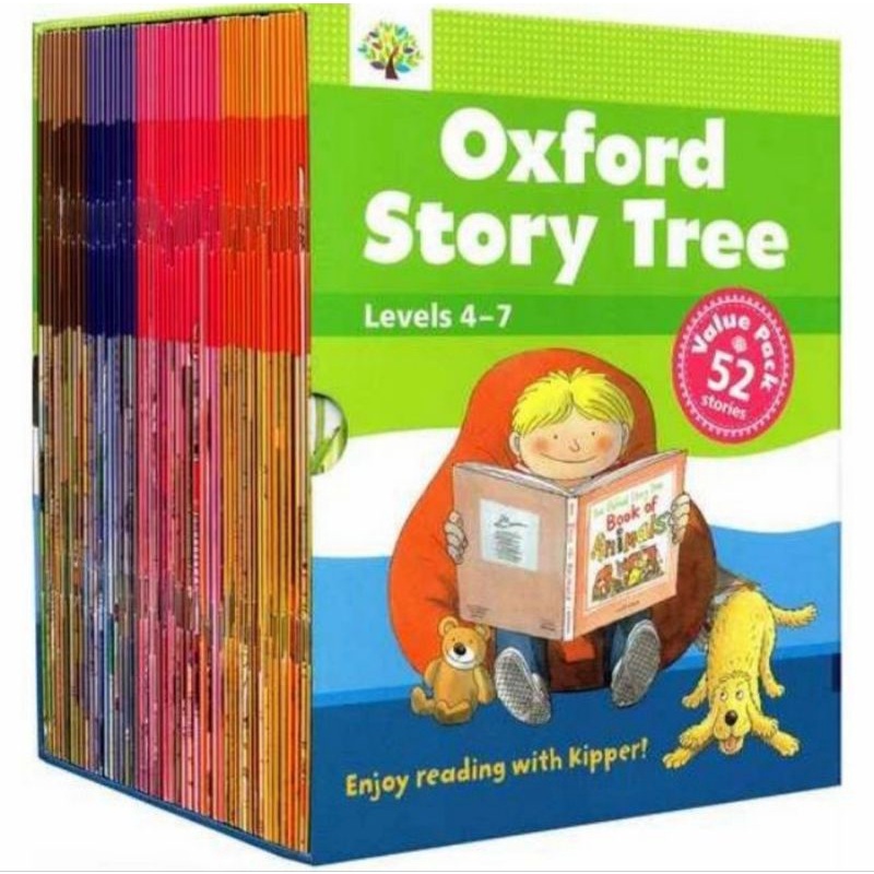 Jual English Reading Oxford Story Tree Level 4-7 (52books) | Shopee ...