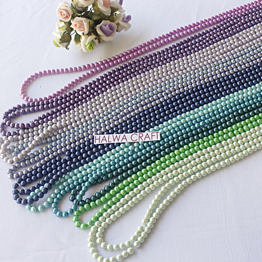 Jual Payet Mutiara Sintetis / Mutsin / Mutiara Berat 4mm | Shopee Indonesia