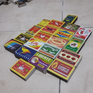 Jual Korek api kayu koleksi 20 pcs korek jadul korek jress korek kayu ...