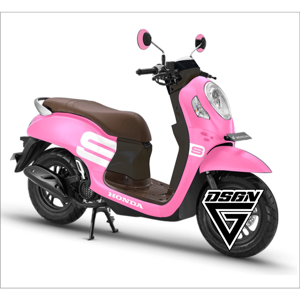 Jual Decal scoopy full body Full Blok Decal Scopy Dekal New Fi 2021 ...