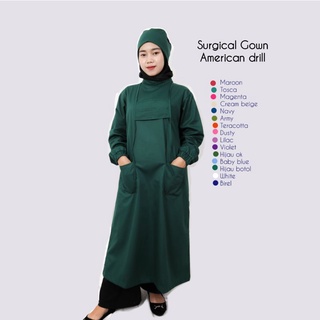 Jual APD / APRON DOKTER / JUBAH OPERASI / SURGICAL GOWN | Shopee Indonesia