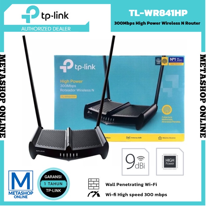 Jual TP-LINK TL-WR841HP 300Mbps High Power Wireless N Router TPLINK ...