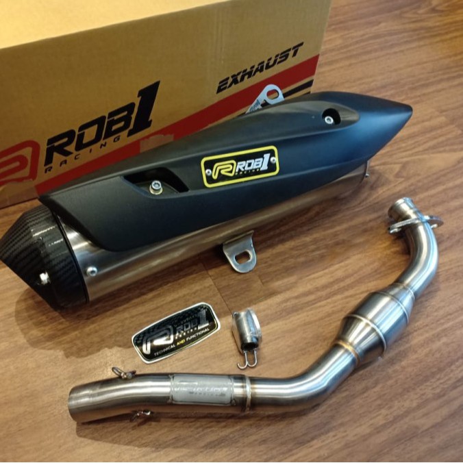Jual Knalpot ROB1 Standart Racing SS Cup V2 Yamaha Aerox Lexi Indonesia ...