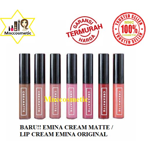 BARU!! EMINA CREAM MATTE / LIP CREAM EMINA ORIGINAL | Shopee Indonesia