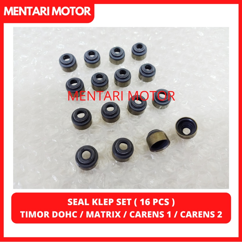 Jual Seal Klep Valve Hyundai Matrix Timor Do Dohc Kia Carens 1 Carens 2 Caren SET 16pcs | Shopee ...