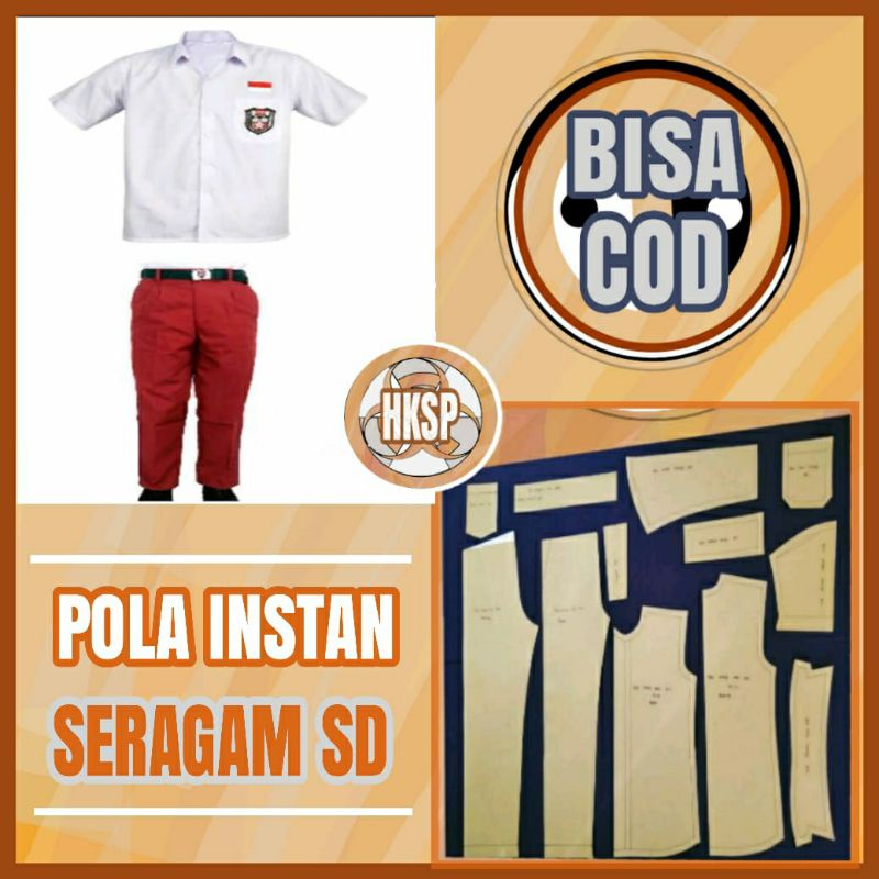 Jual pola instan seragam SD fb pola baju pola jiplak pola jahit ... Jual pola instan seragam SD fb pola baju pola jiplak pola jahit ...