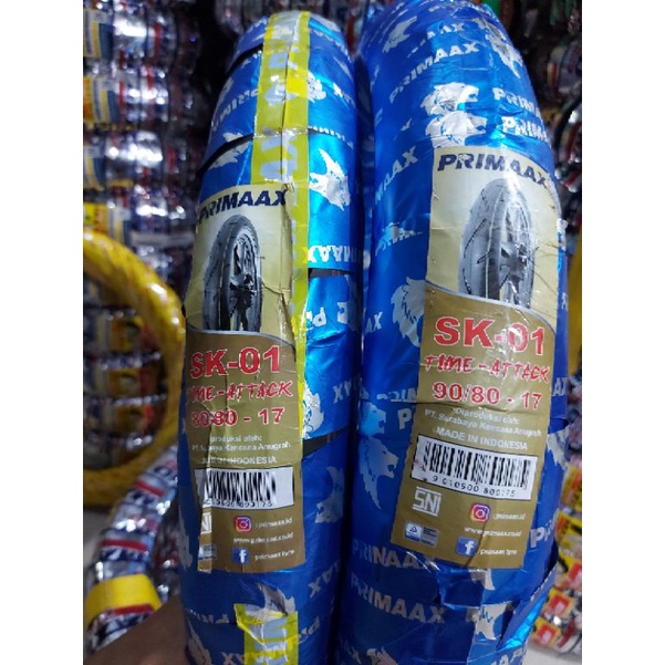 Jual Paket Ban Primax Sk01 Ring 17 80 80 dan 90 80 Sk-01 Tube Type ...