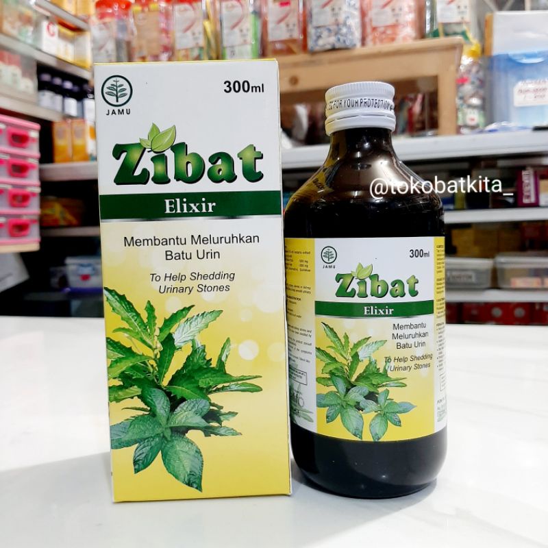 Jual [BESAR/KECIL] ZIBAT ELIXIR / MELUHKAN BATU URIN BATUGIN / KENCING ...