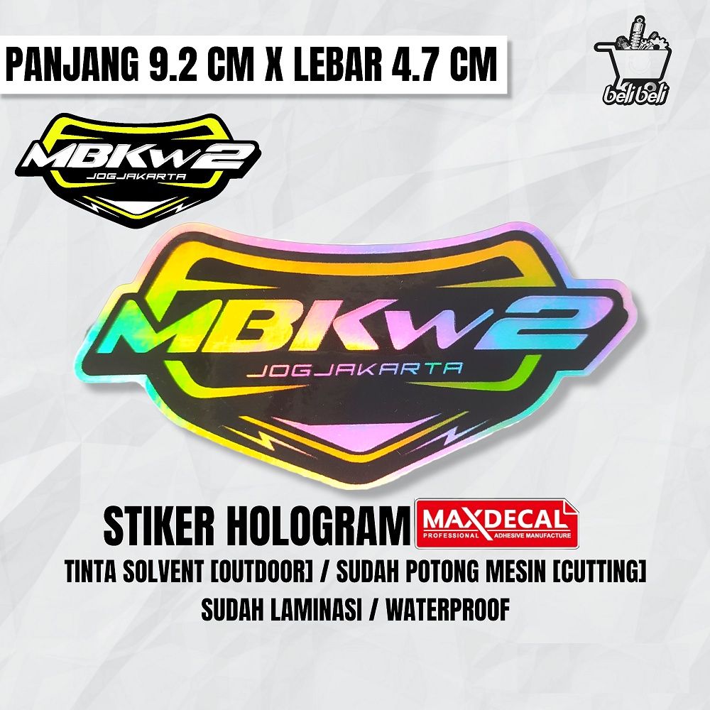 Jual stiker mbkw / stiker balap / stiker bengkel terbaru / stiker ...